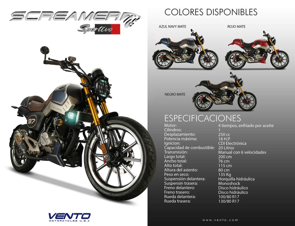 VENTO SCREAMER Sportivo 250
