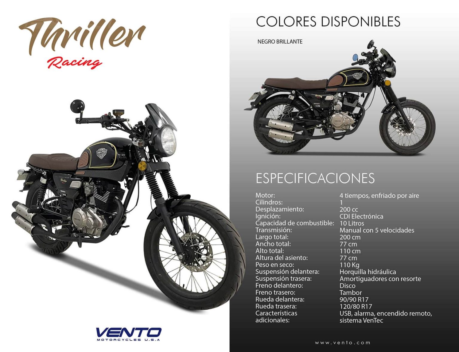 VENTO THRILLER 200 Racing