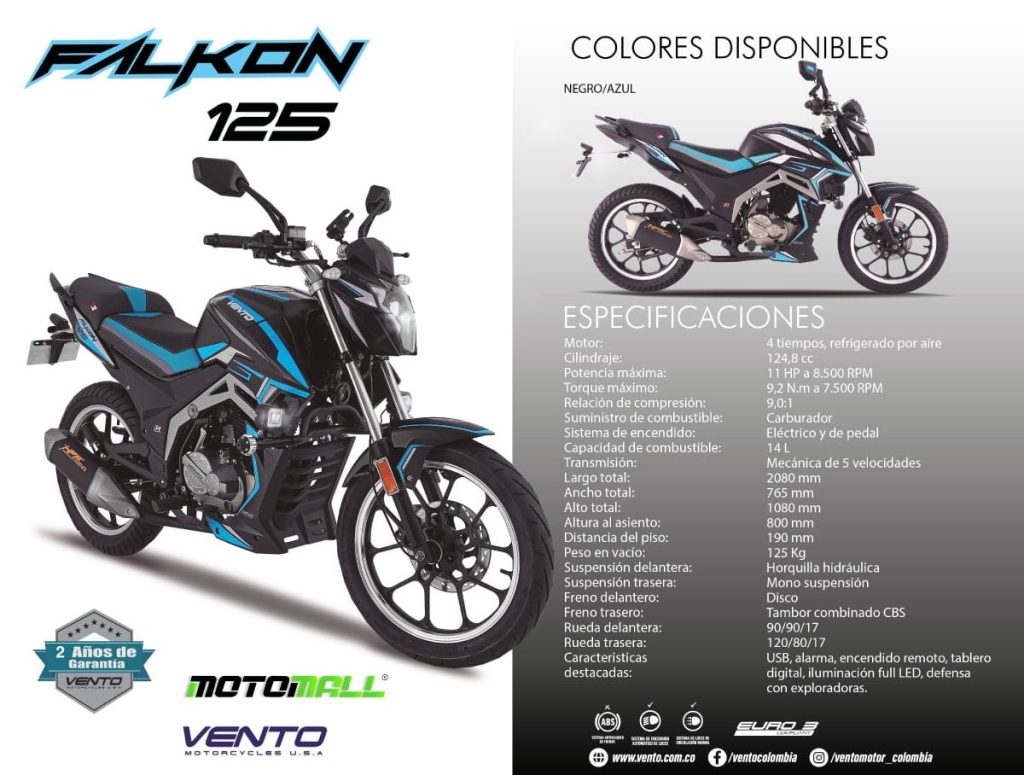 VENTO FALKON 125 s